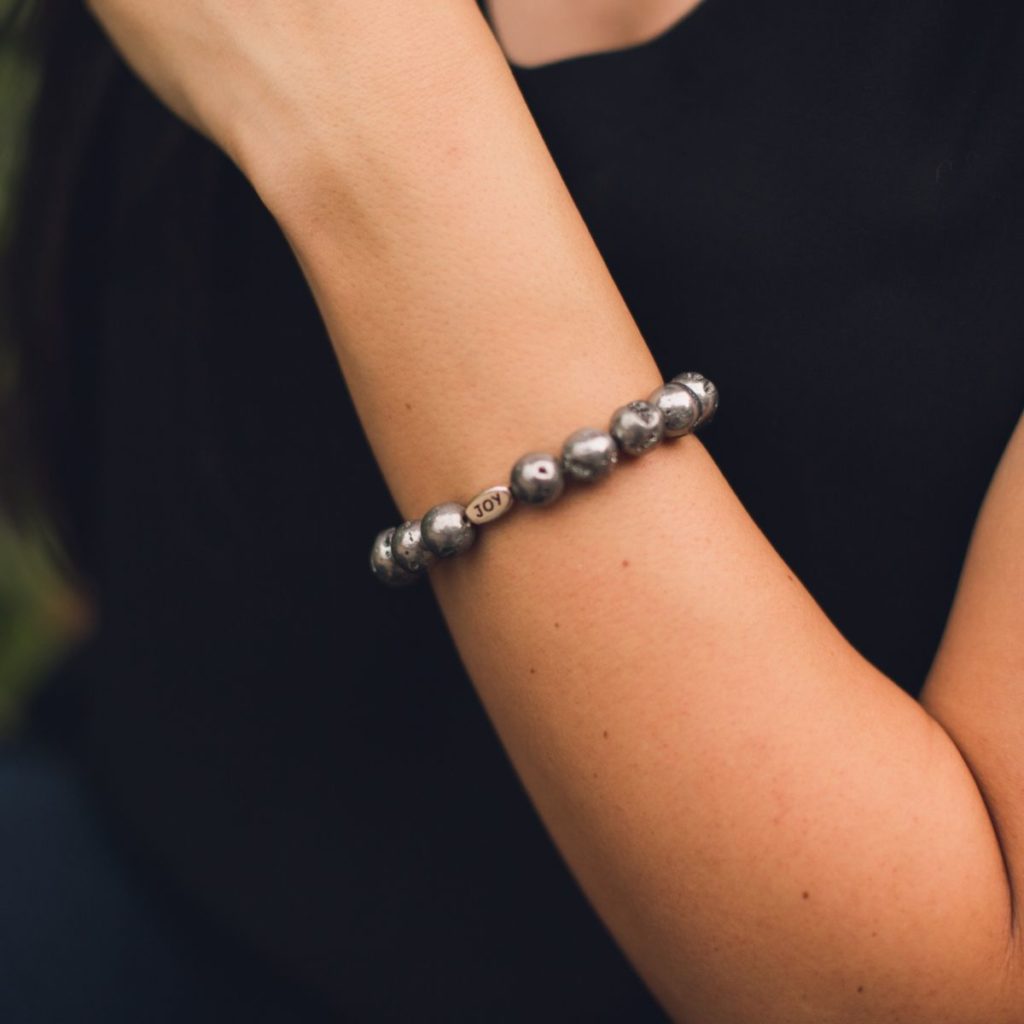 Kristin Aaron | Joy Silver Geode Bracelet - Kristin Aaron